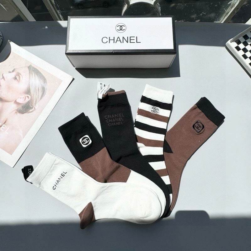 Brand-authenticated Chanel Socks