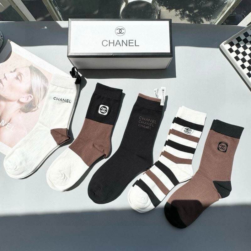 Brand-authenticated Chanel Socks