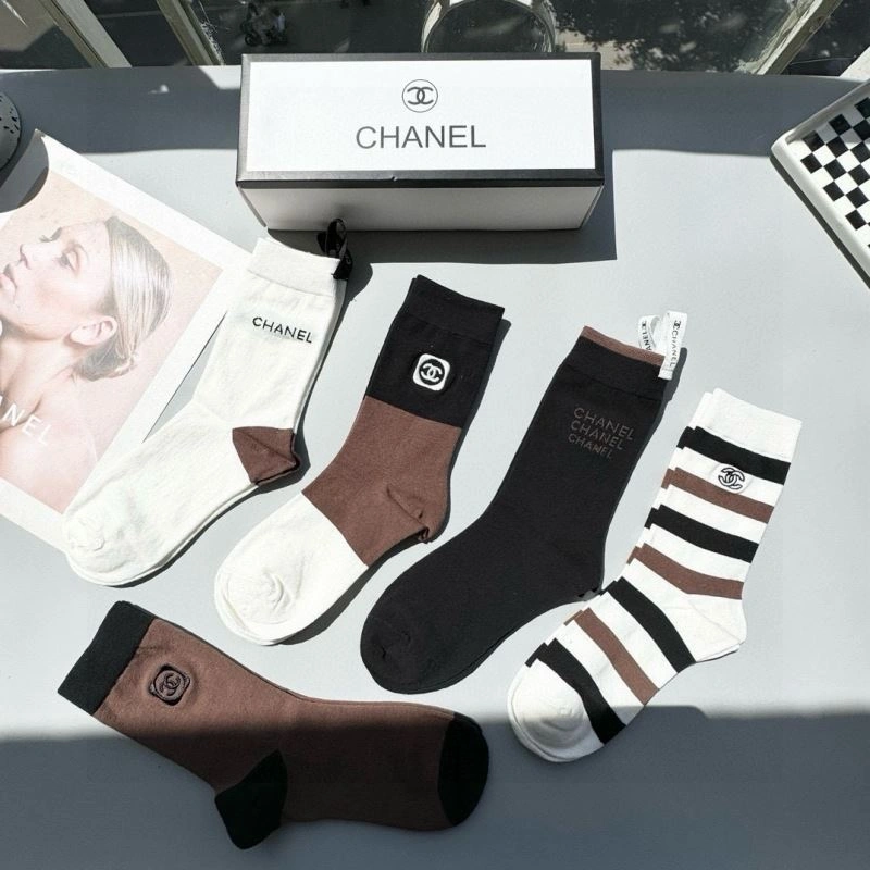 Brand-authenticated Chanel Socks