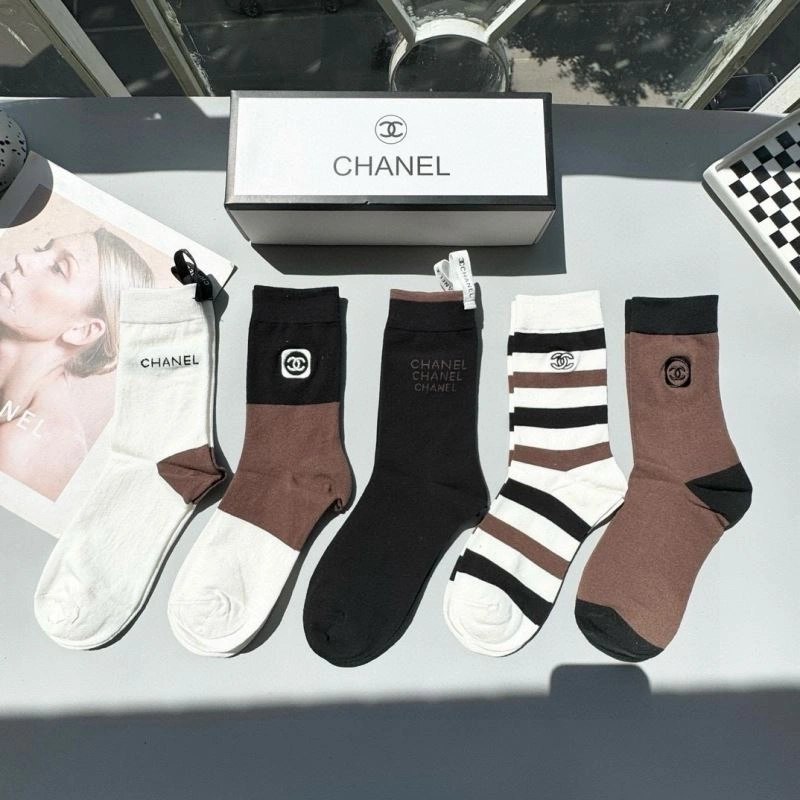 Brand-authenticated Chanel Socks
