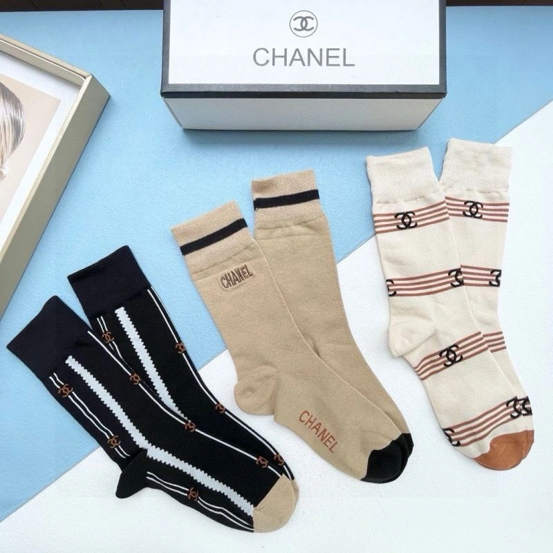 Authentic Chanel Socks