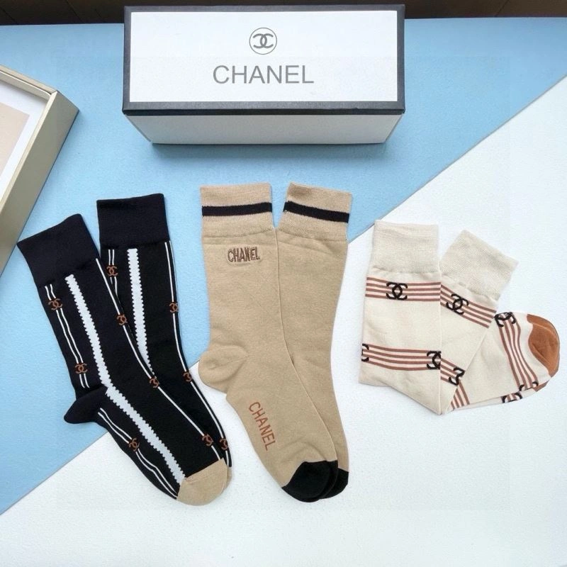 Authentic Chanel Socks