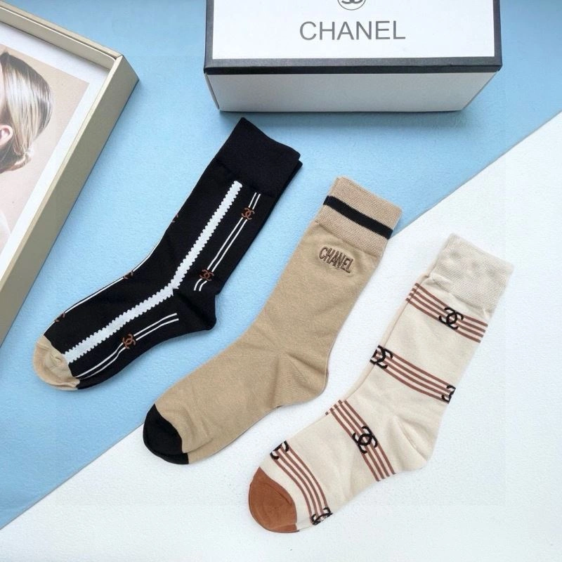Authentic Chanel Socks