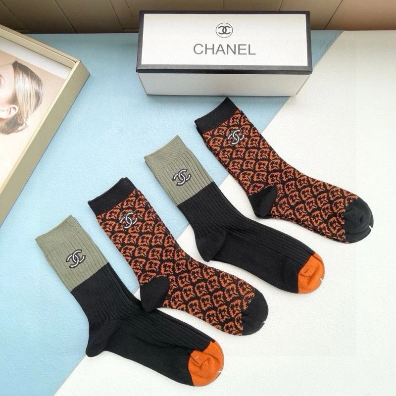 Mirror quality Chanel Socks