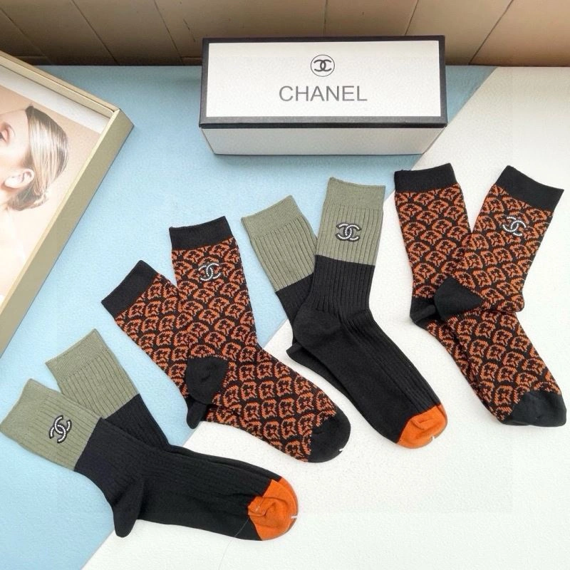 Mirror quality Chanel Socks