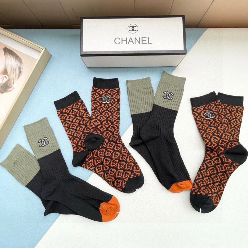 Mirror quality Chanel Socks