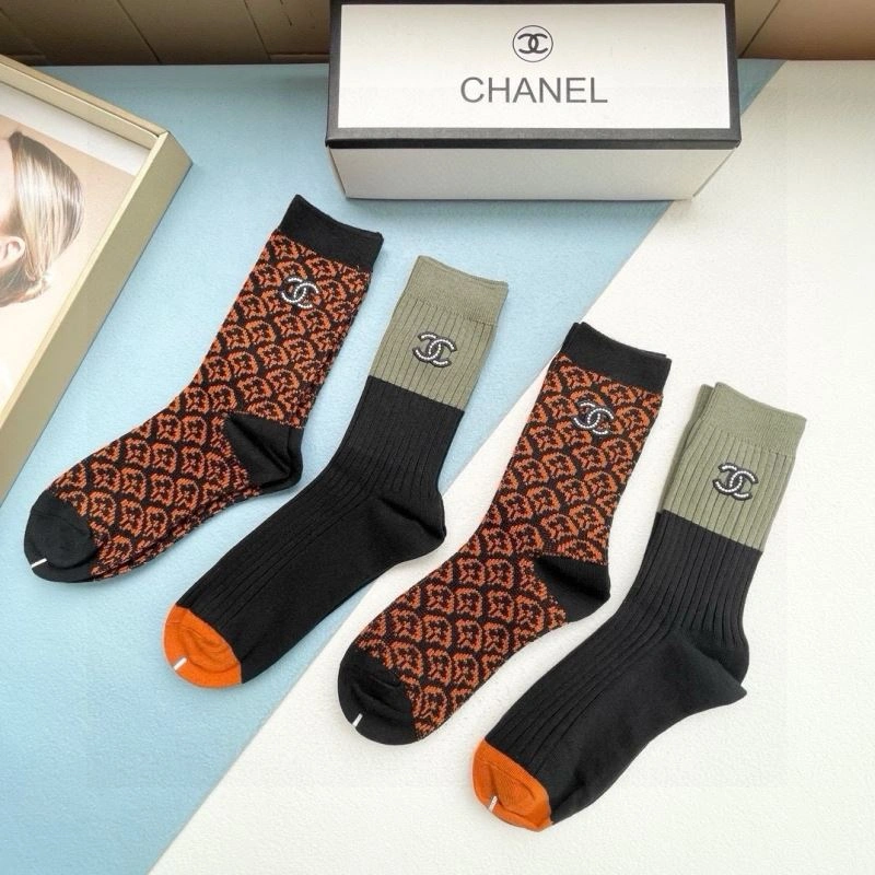 Mirror quality Chanel Socks