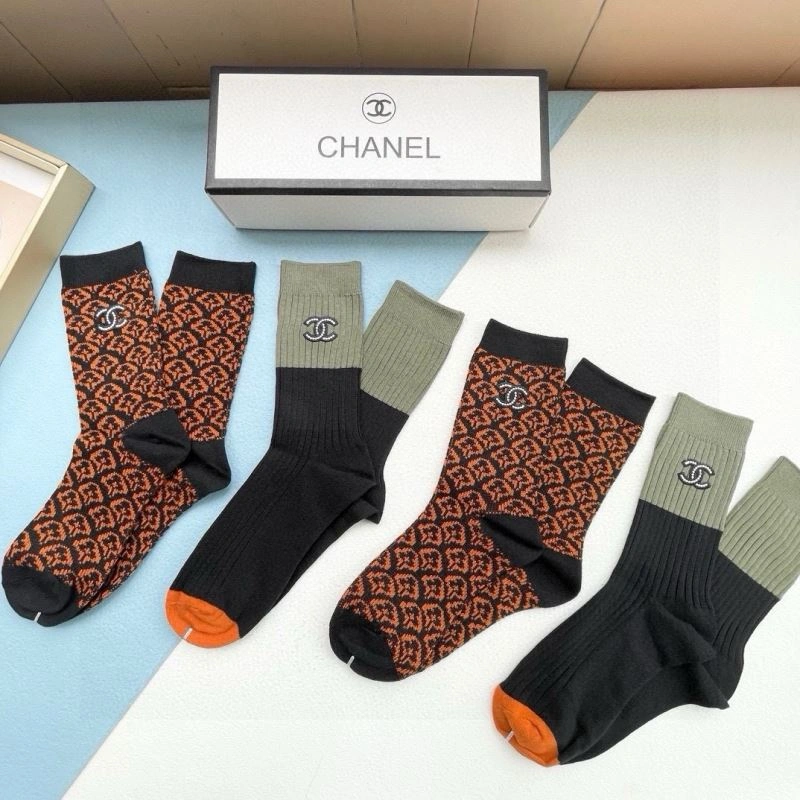 Mirror quality Chanel Socks