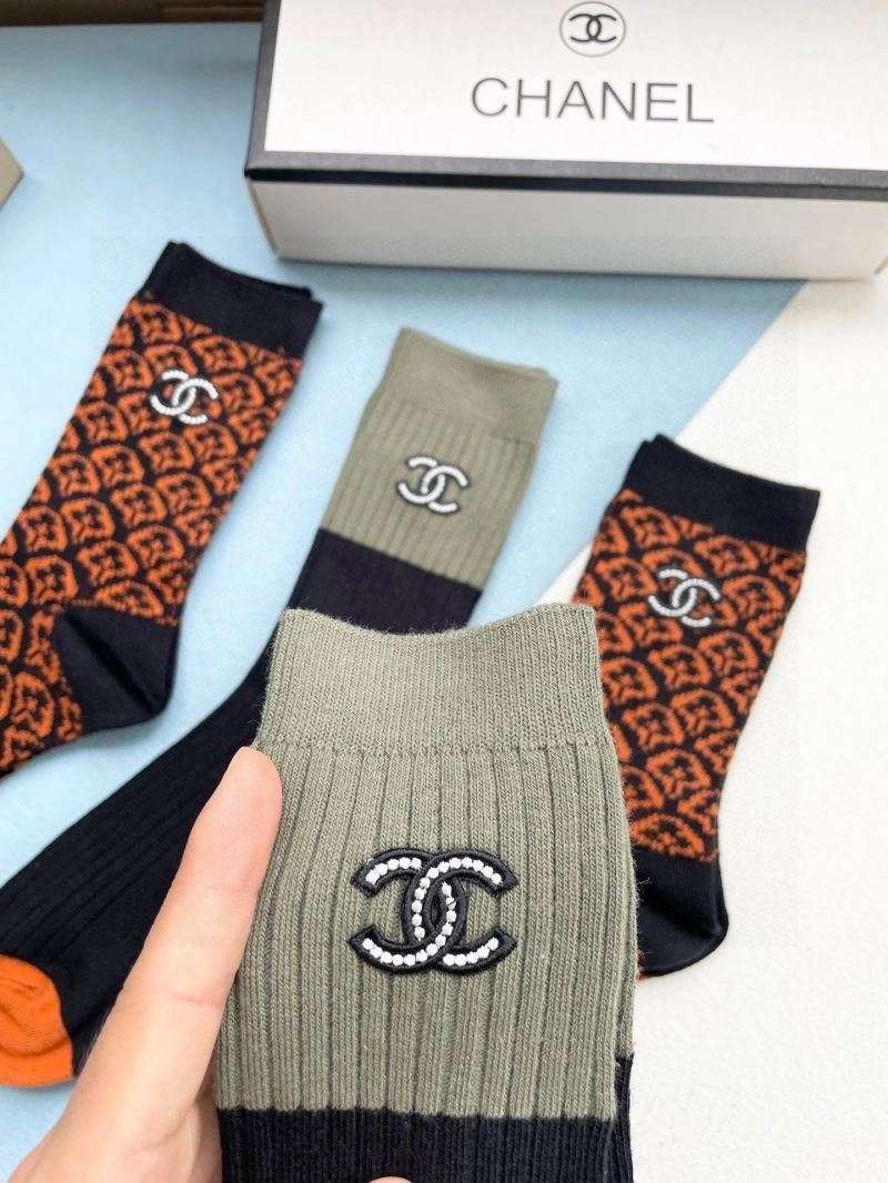 Mirror quality Chanel Socks