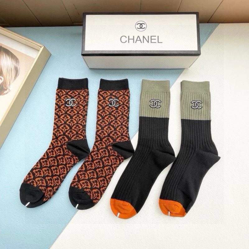 Mirror quality Chanel Socks