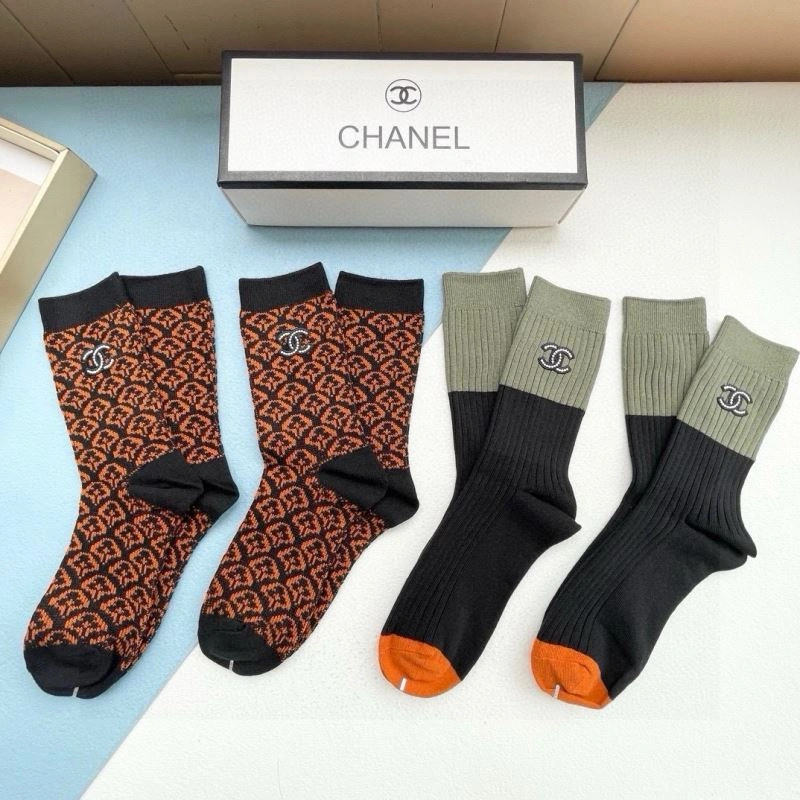 Mirror quality Chanel Socks