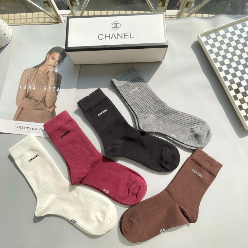 Precise copy Chanel Socks