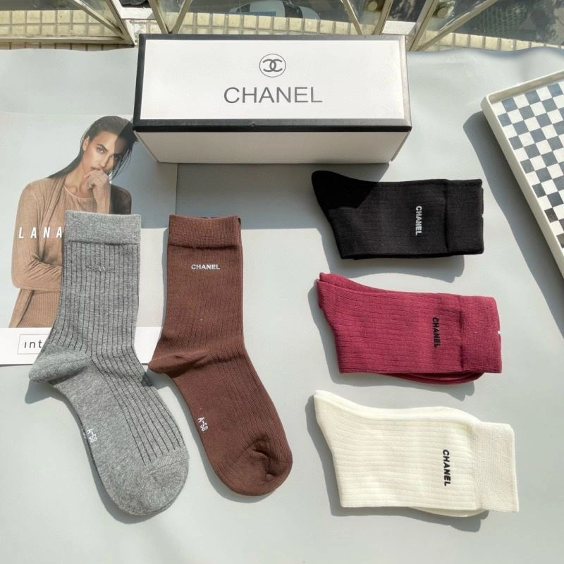 Precise copy Chanel Socks