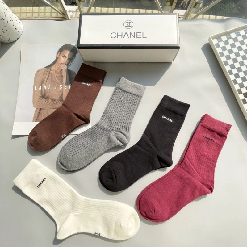 Precise copy Chanel Socks