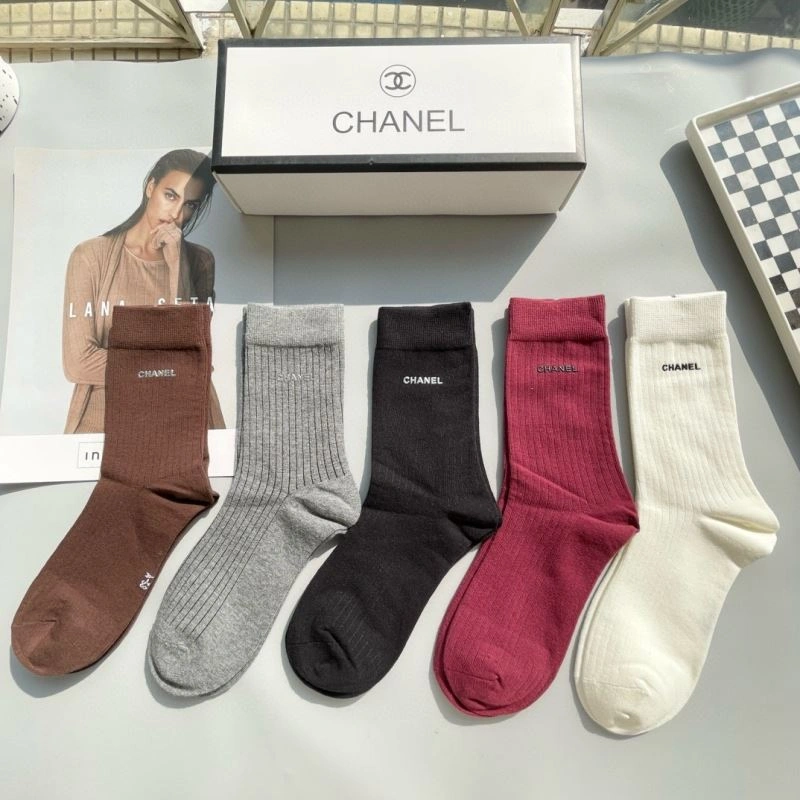 Precise copy Chanel Socks