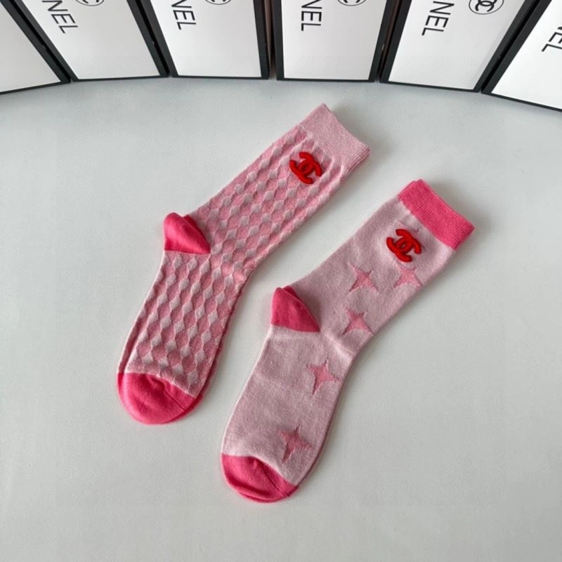 Mirror quality Chanel Socks