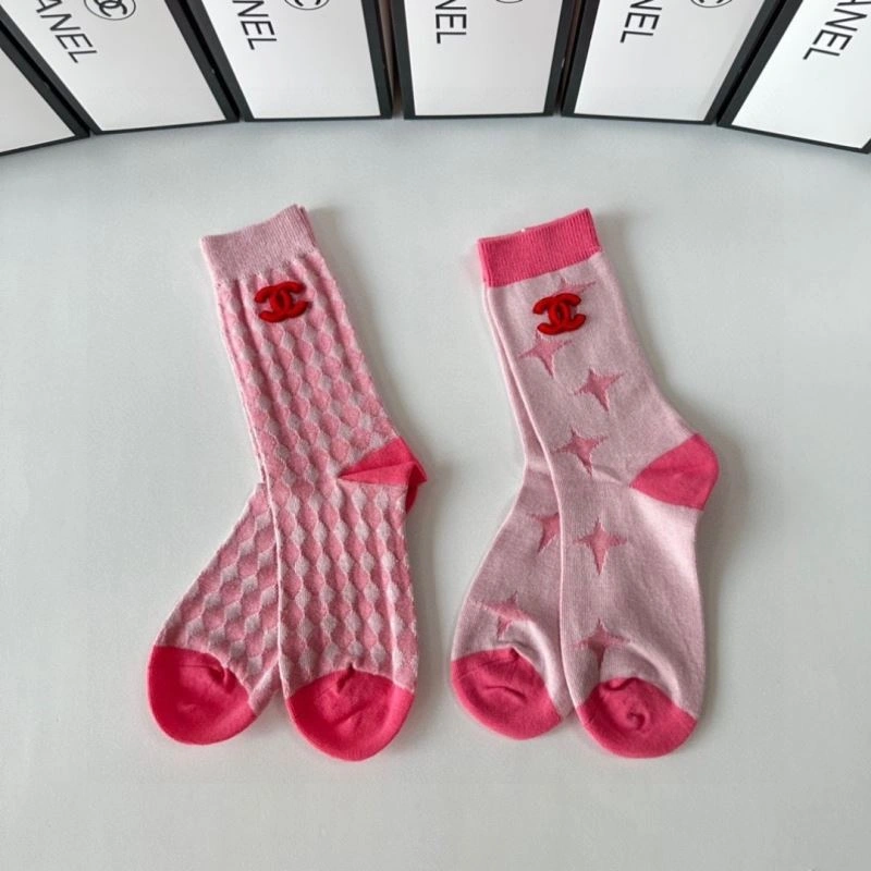 Mirror quality Chanel Socks