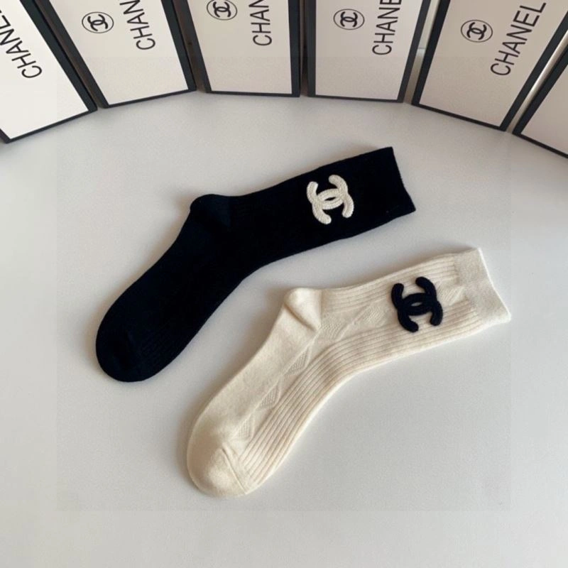 Mirror quality Chanel Socks