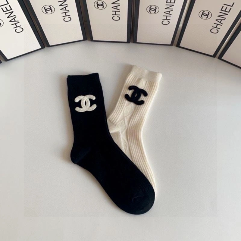 Mirror quality Chanel Socks