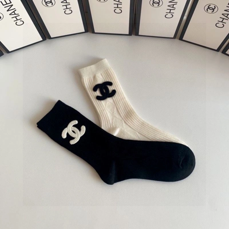 Mirror quality Chanel Socks