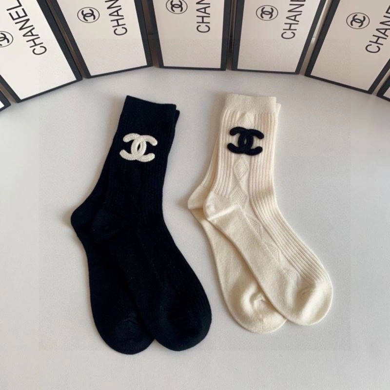 Mirror quality Chanel Socks