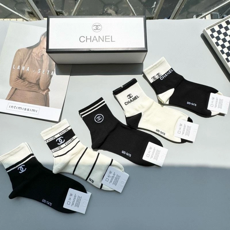 1:1 copy Chanel Socks