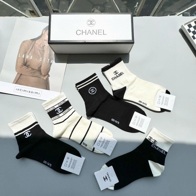 1:1 copy Chanel Socks