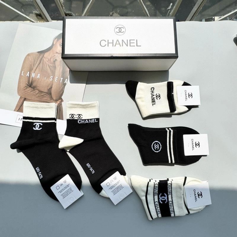 1:1 copy Chanel Socks