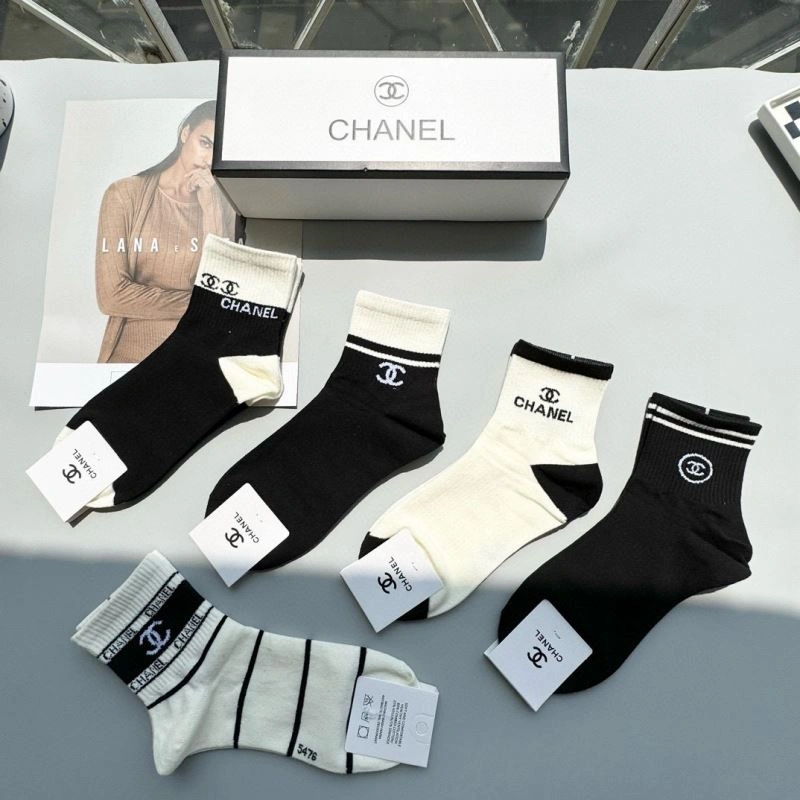 1:1 copy Chanel Socks