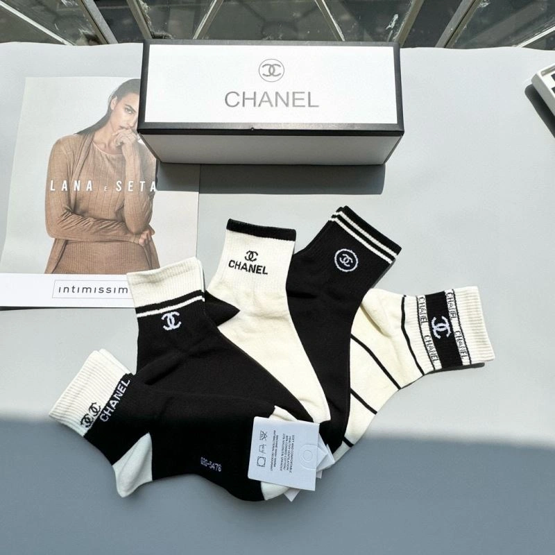 1:1 copy Chanel Socks
