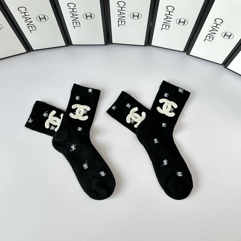 Authentic Chanel Socks