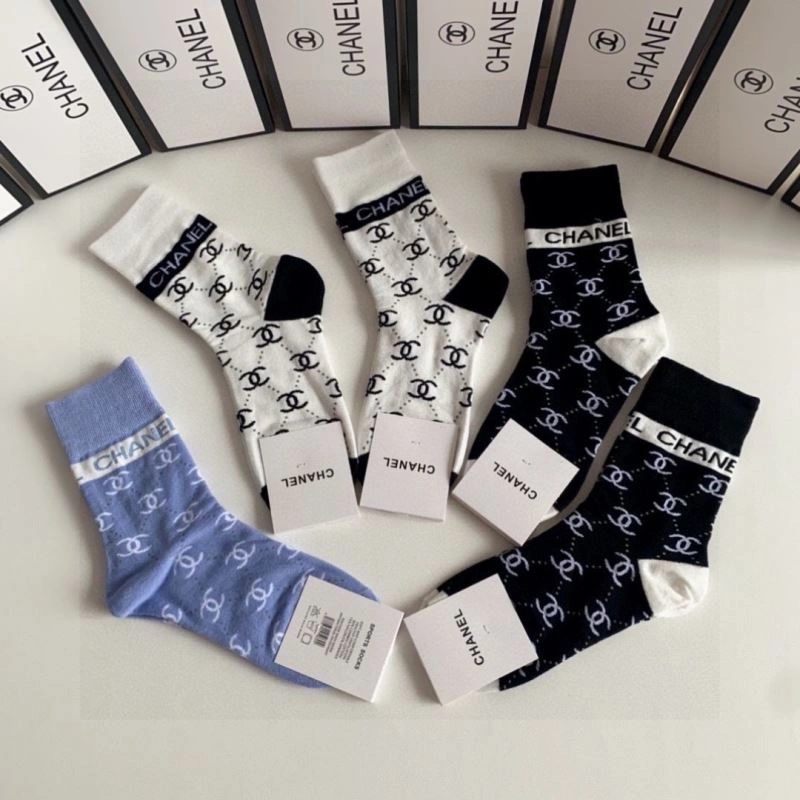 Affordable Chanel Socks