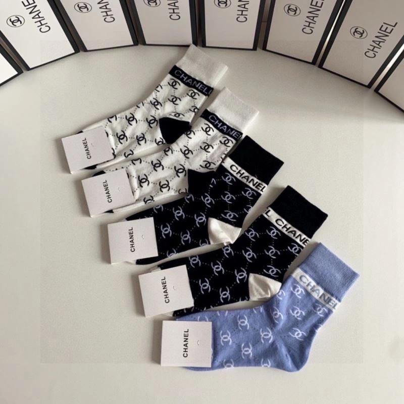 Affordable Chanel Socks