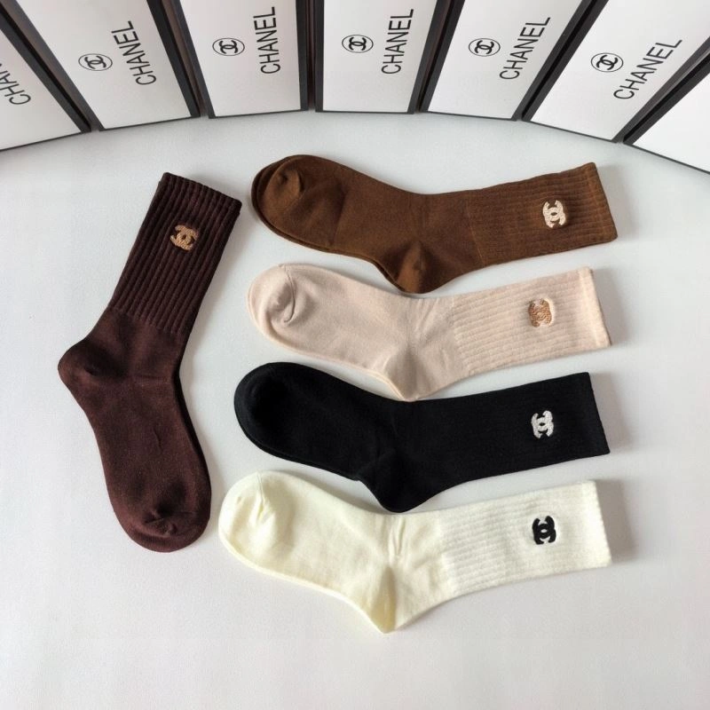 Mirror quality Chanel Socks