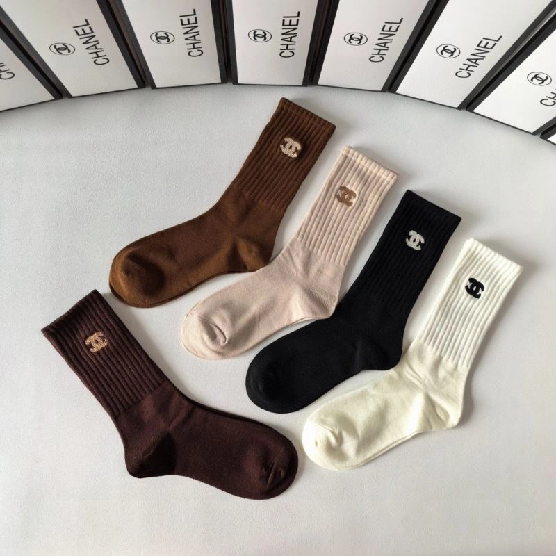 Mirror quality Chanel Socks
