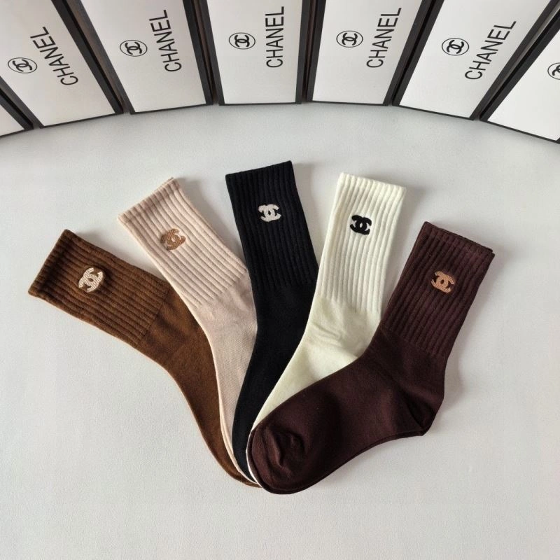 Mirror quality Chanel Socks