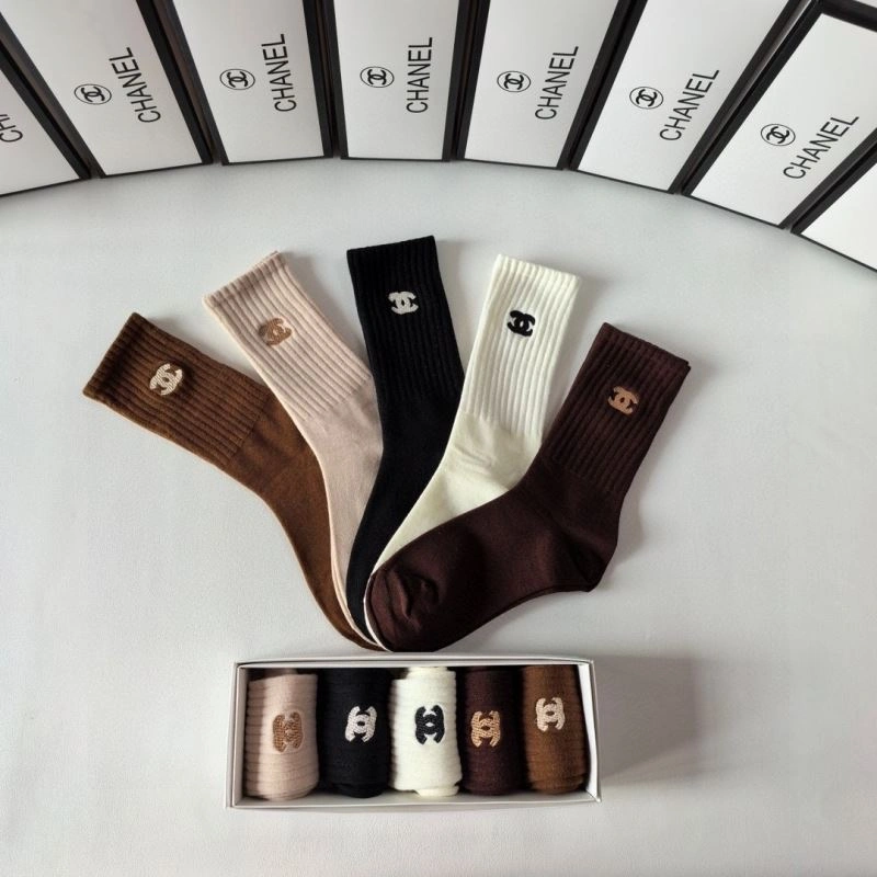 Mirror quality Chanel Socks