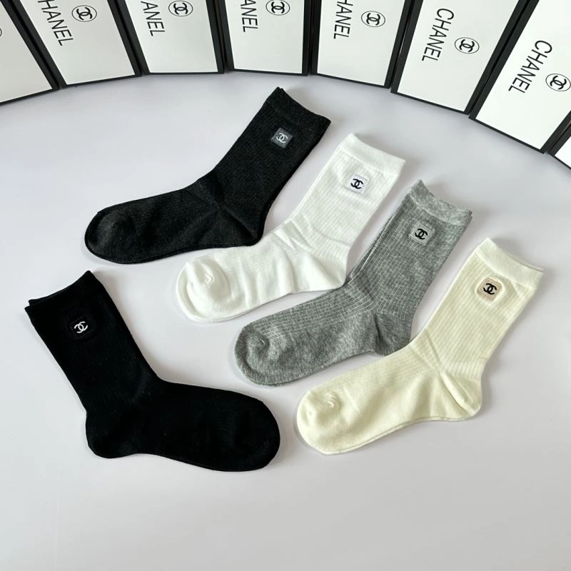 Brand-authenticated Chanel Socks