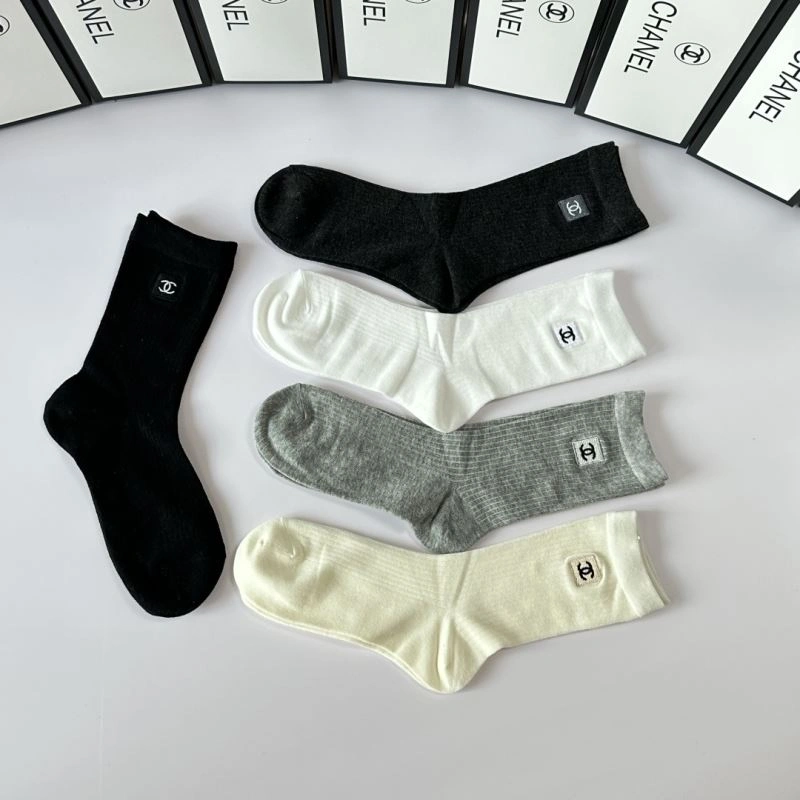 Brand-authenticated Chanel Socks