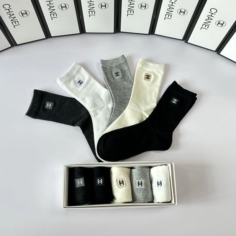 Brand-authenticated Chanel Socks