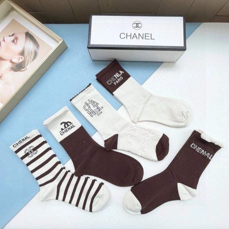 1:1 copy Chanel Socks