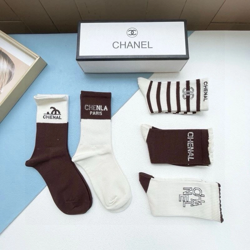 1:1 copy Chanel Socks