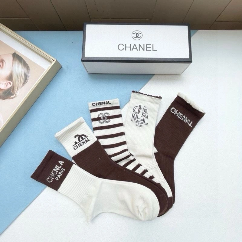 1:1 copy Chanel Socks