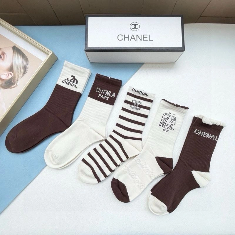 1:1 copy Chanel Socks
