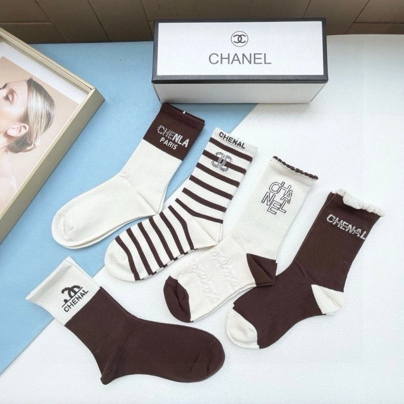 1:1 copy Chanel Socks