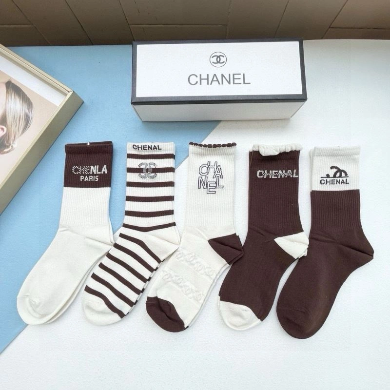1:1 copy Chanel Socks