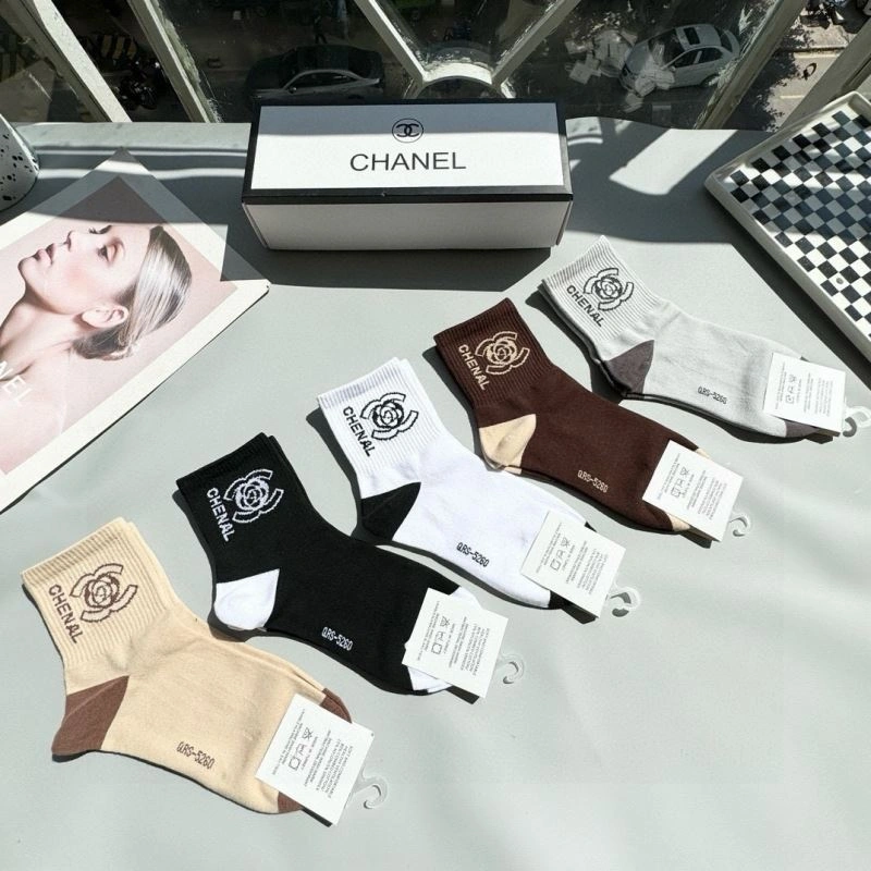 Authentic Chanel Socks