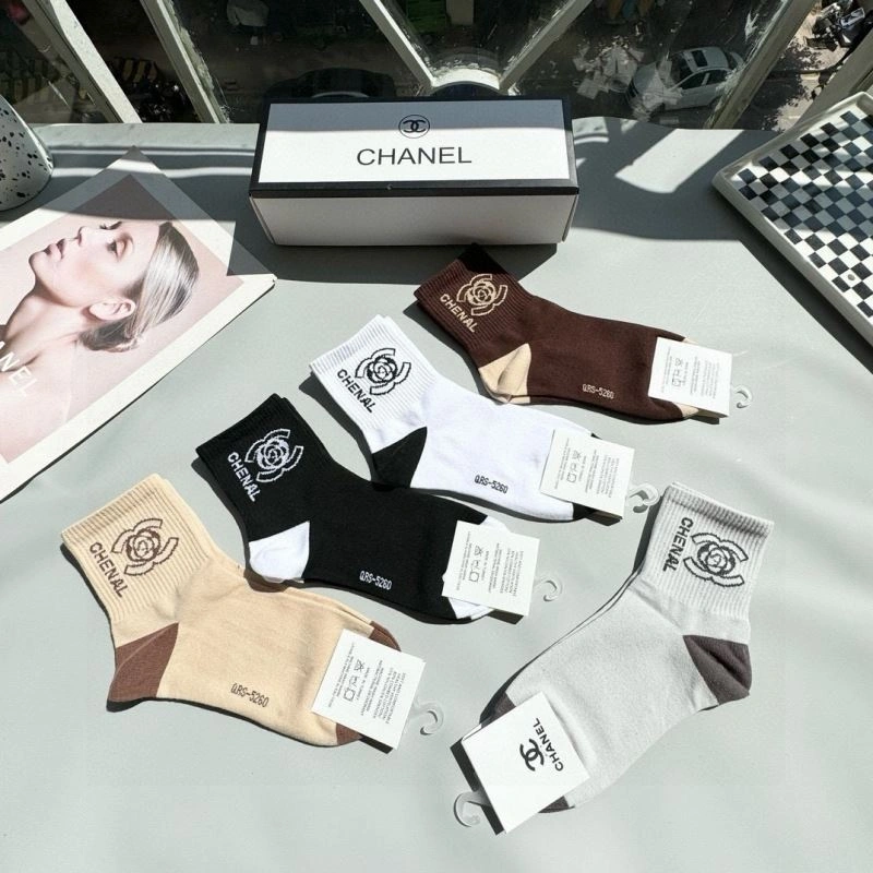 Authentic Chanel Socks