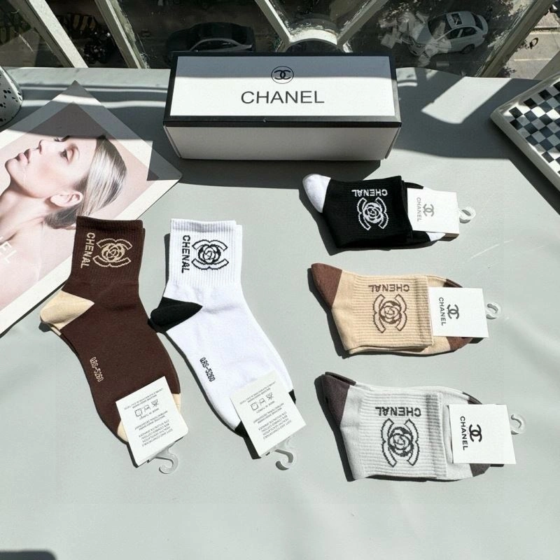 Authentic Chanel Socks