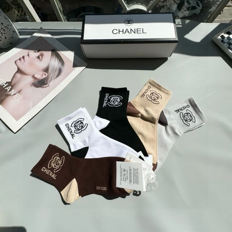 Authentic Chanel Socks